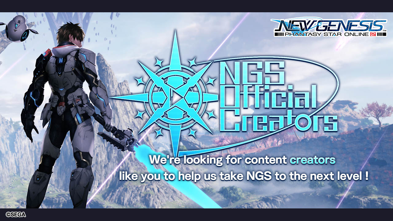 PSO2 NEW GENESIS (NGS) Official Creator Site | SEGA