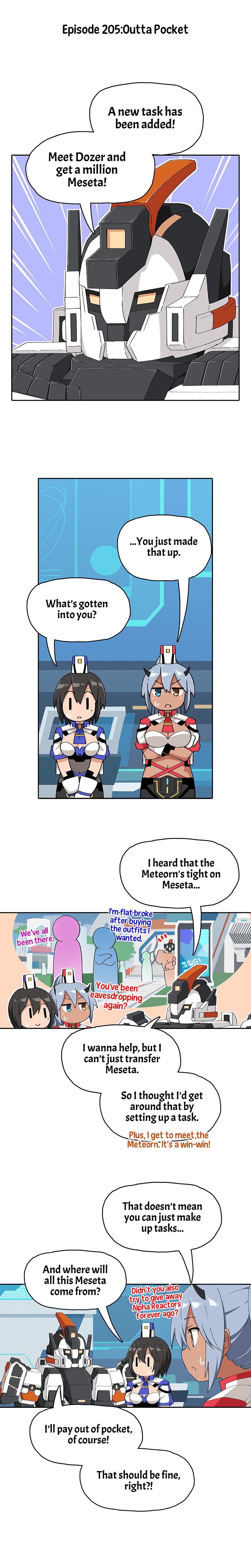 Episode 205:Outta Pocket | Phantasy Star Online 2 New Genesis Official ...