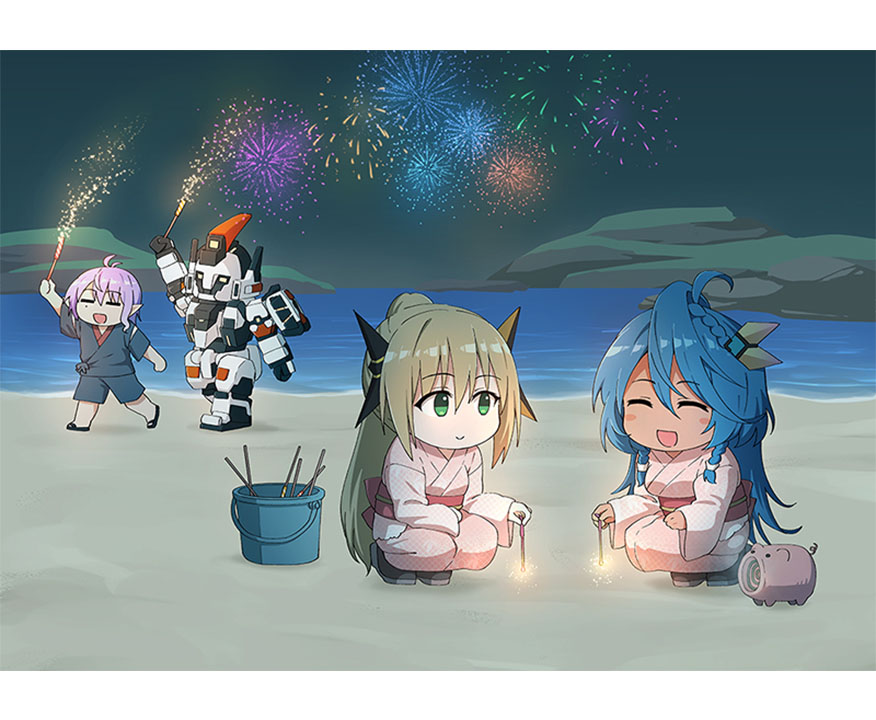 Summer illustration | Phantasy Star Online 2 New Genesis Official Site ...