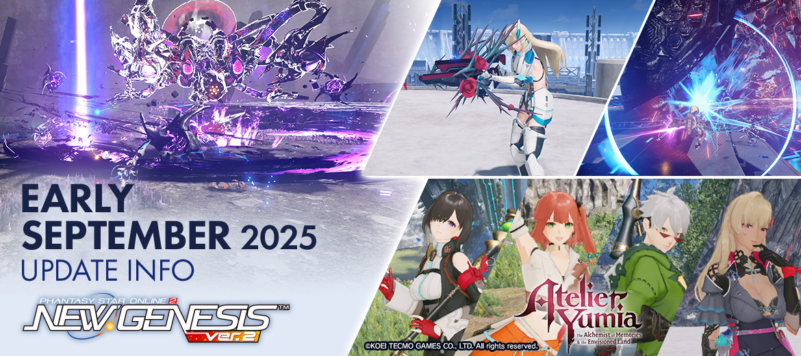 Roadmap | Phantasy Star Online 2 New Genesis Official Site | SEGA