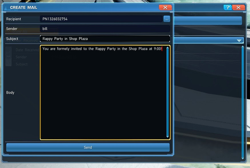 Mail | Phantasy Star Online 2 New Genesis Official Site | SEGA