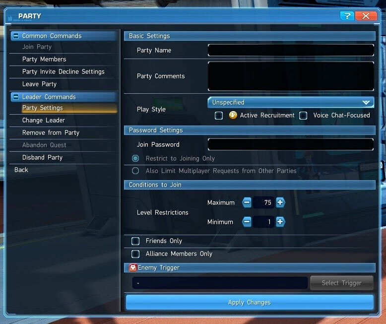 Party Management | Phantasy Star Online 2 New Genesis Official Site | SEGA