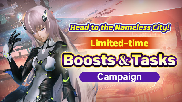 Head to the Nameless City! Limited-time Boosts & Tasks Campaign ...