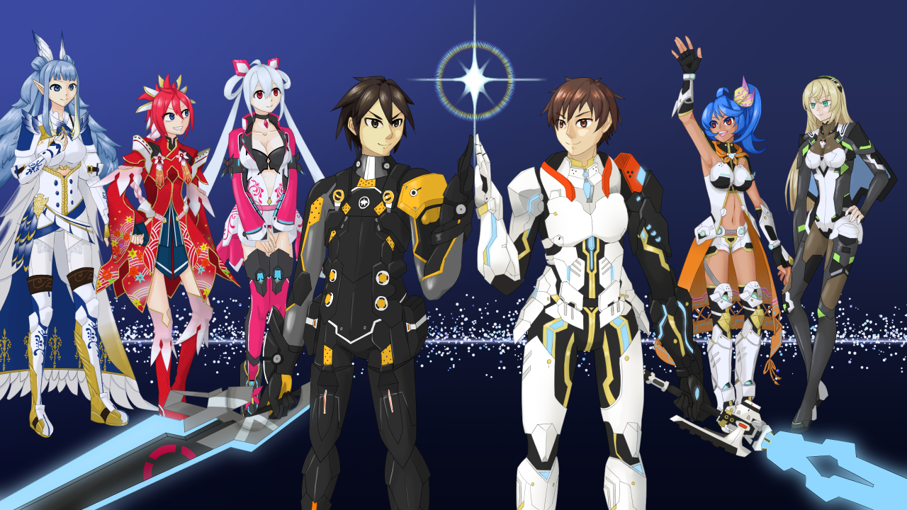 PSO2 10th Anniversary Illustration Contest: submissions! | Phantasy ...