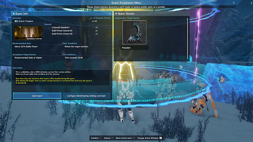 PSO2 NEW GENESIS - Major update: Frozen Resolution | Phantasy Star ...