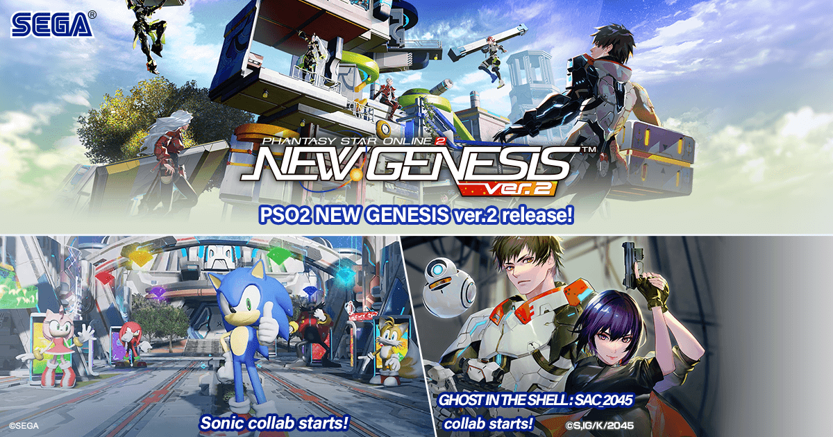 PSO2 NEW GENESIS ver.2 release! | Phantasy Star Online 2 New Genesis | SEGA
